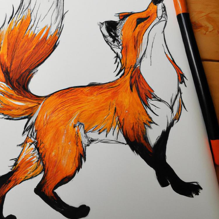 Jak narysować lisa? Wskazówki i porady dla początkujących – fotoklik.pl